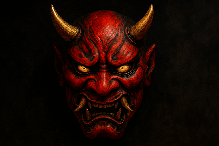 Masque Japonais Oni : Histoire, Signification et Comment le Porter ...